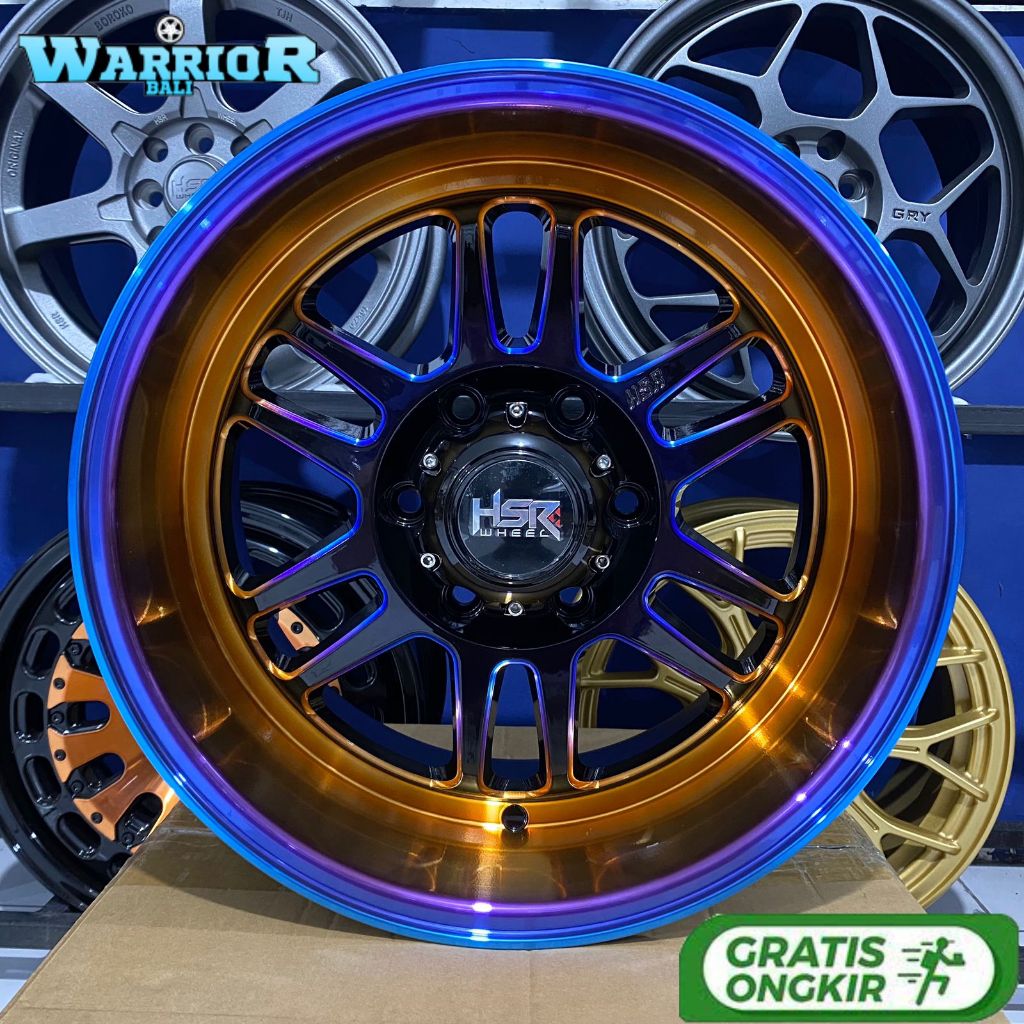 Jual Velg HSR BOROKO BLY01 RAINBOW Ring 18 Untuk Pajero Fortuner R18 | Shopee Indonesia