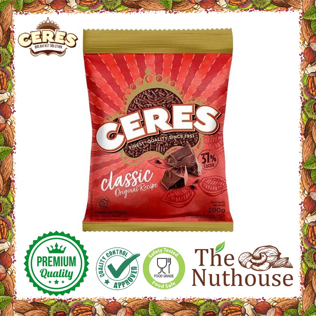 Jual Ceres Hagelslag Meses Meises Classic Chocolate 200gr [HALAL ...