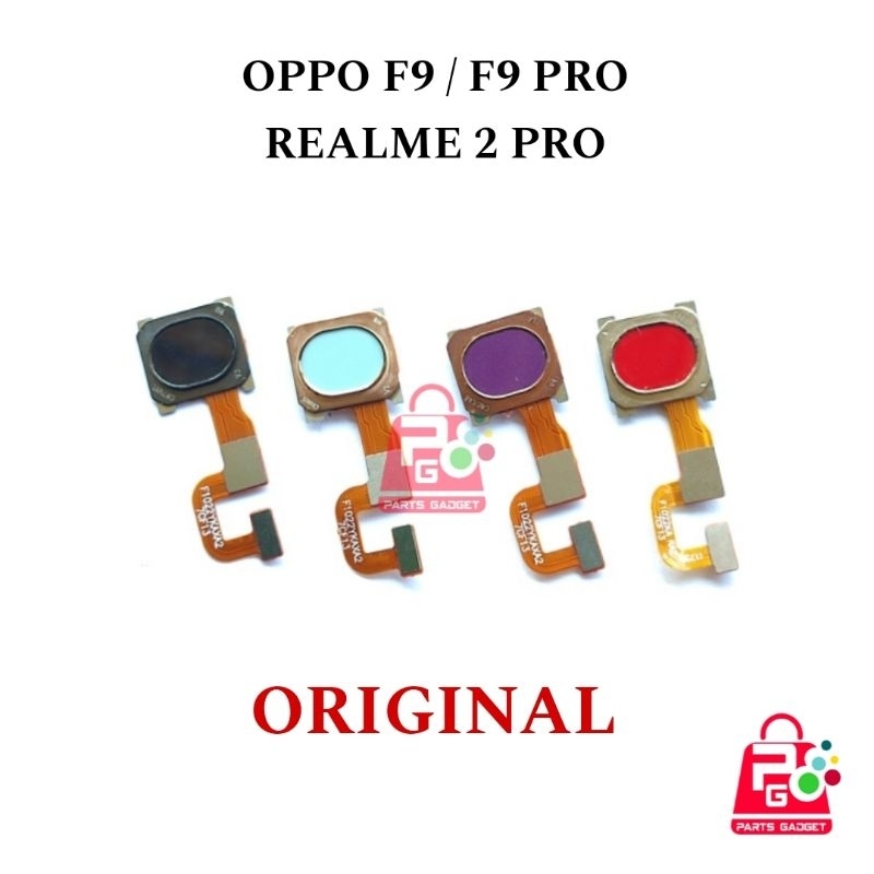 Jual Flexible Fingerprint Oppo F9 F9 Pro Realme 2 Pro Flexi Sensor Sidik Jari Original Copotan ...