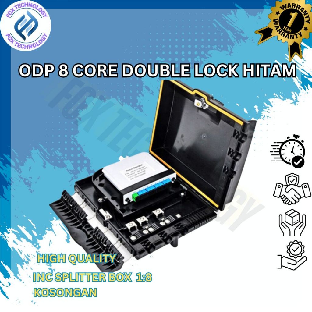 Jual Optical Distribution Point Double Lock ODP 8 Core Lengkap ...