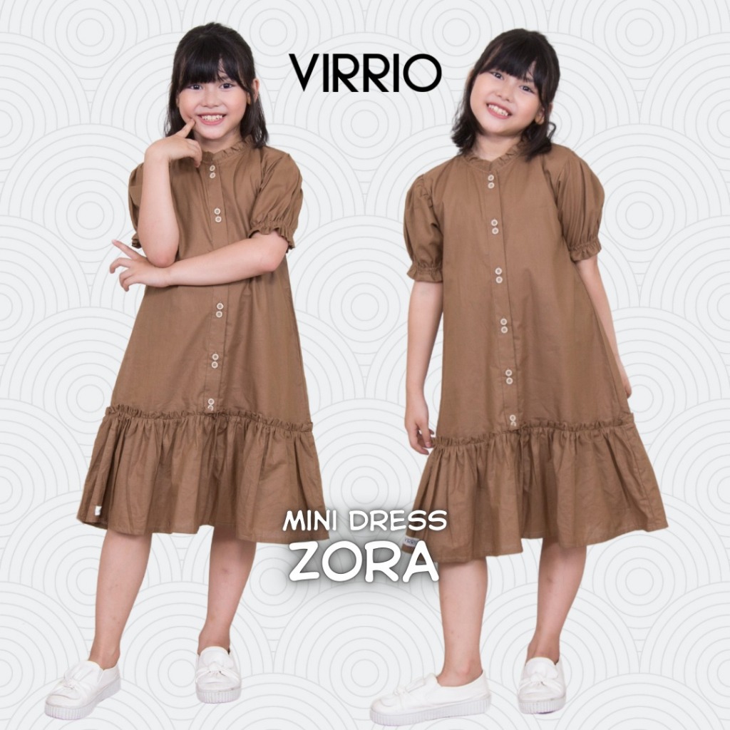 Jual Thaluna Kids - Dress Zora - Katun | Shopee Indonesia