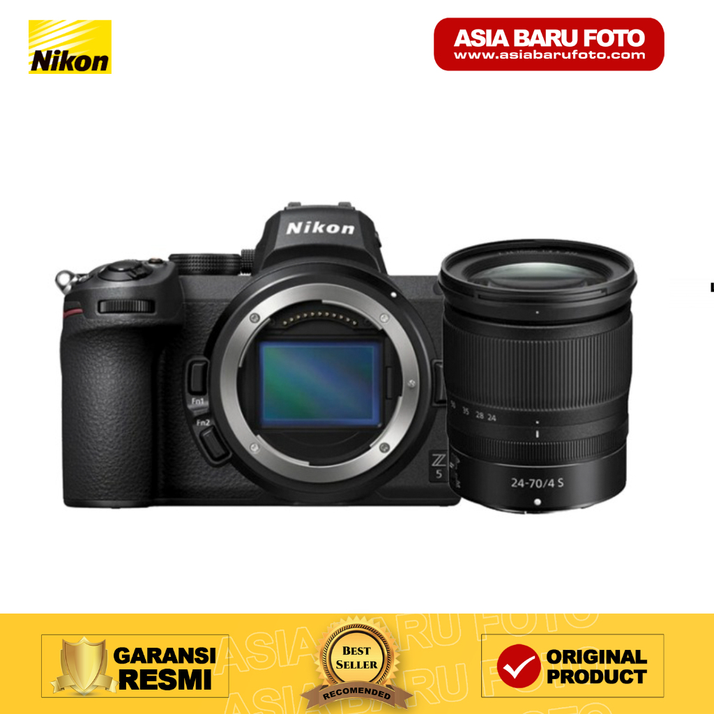 Jual Nikon Z5 Nikon Z 5 kit 24-70mm f4 Kamera Mirrorless - Z5 kit 24 ...