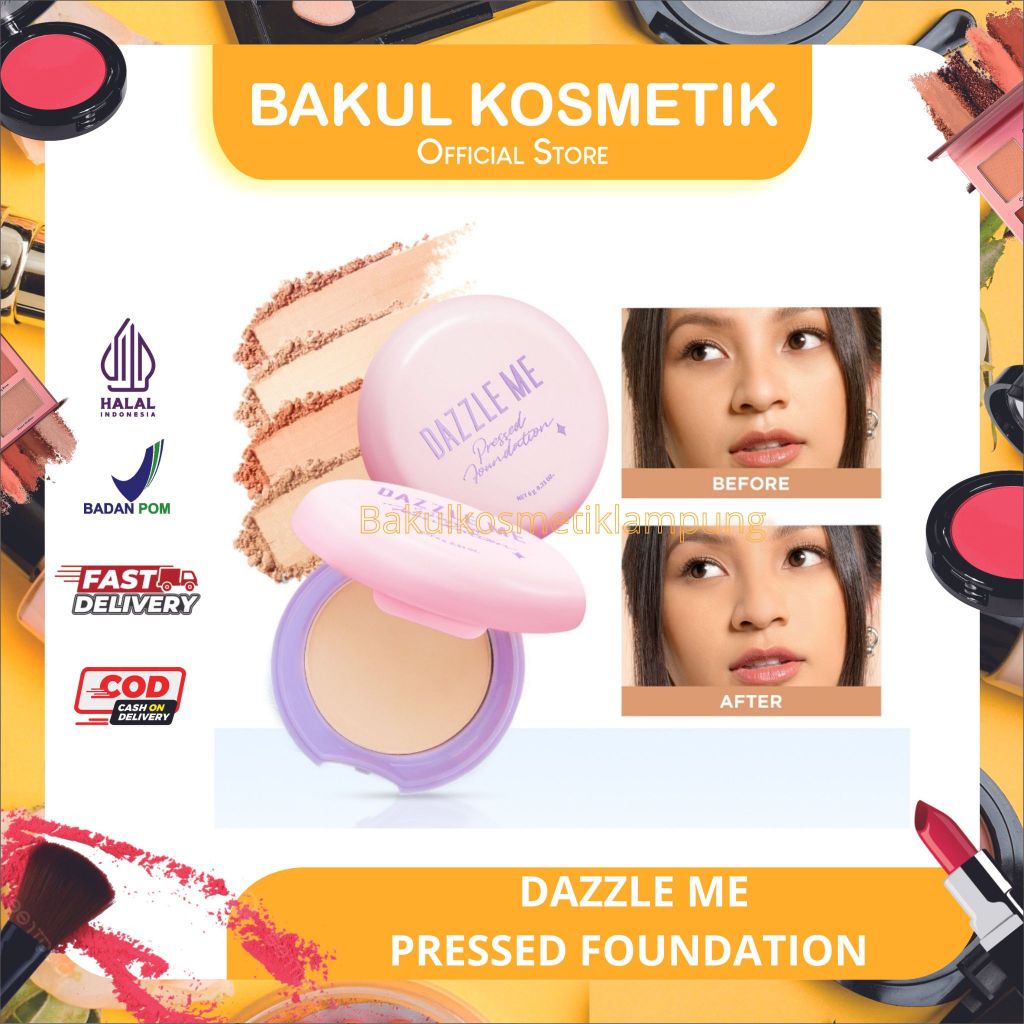 Jual DAZZLE ME Muse Pressed Foundation/Compact powder | Shopee Indonesia