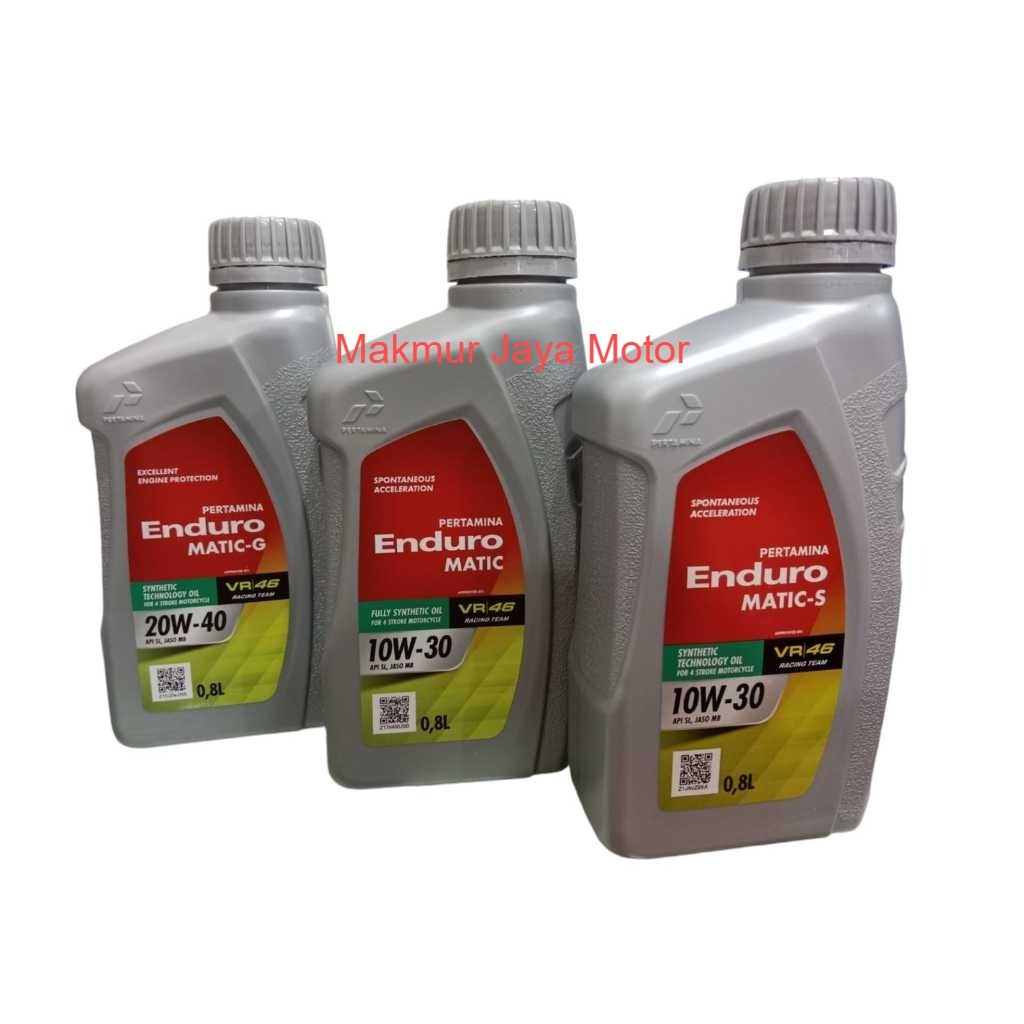 Jual Pertamina Oil Enduro Matic Oli Series Varian Isi 800ML (Dijamin ...