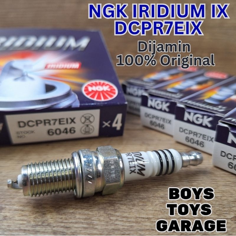 Jual Busi Toyota Avanza Xenia Rush Terios VVTI NGK Iridium IX DCPR7EIX Daihatsu mesin 1500cc ...