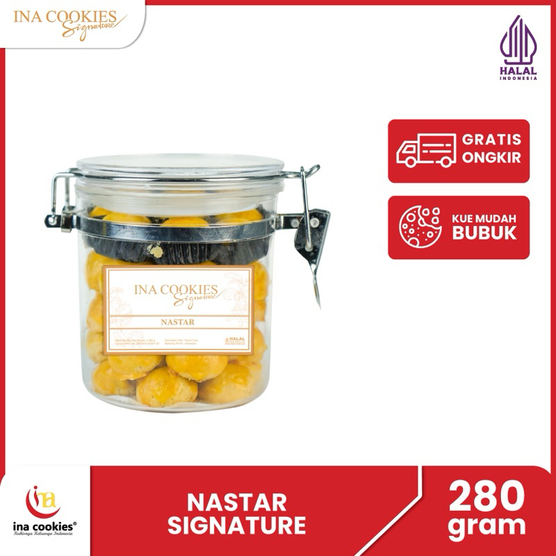 Jual Ina Cookies Nastar Toples Kue Kering SIGNATUR | Shopee Indonesia