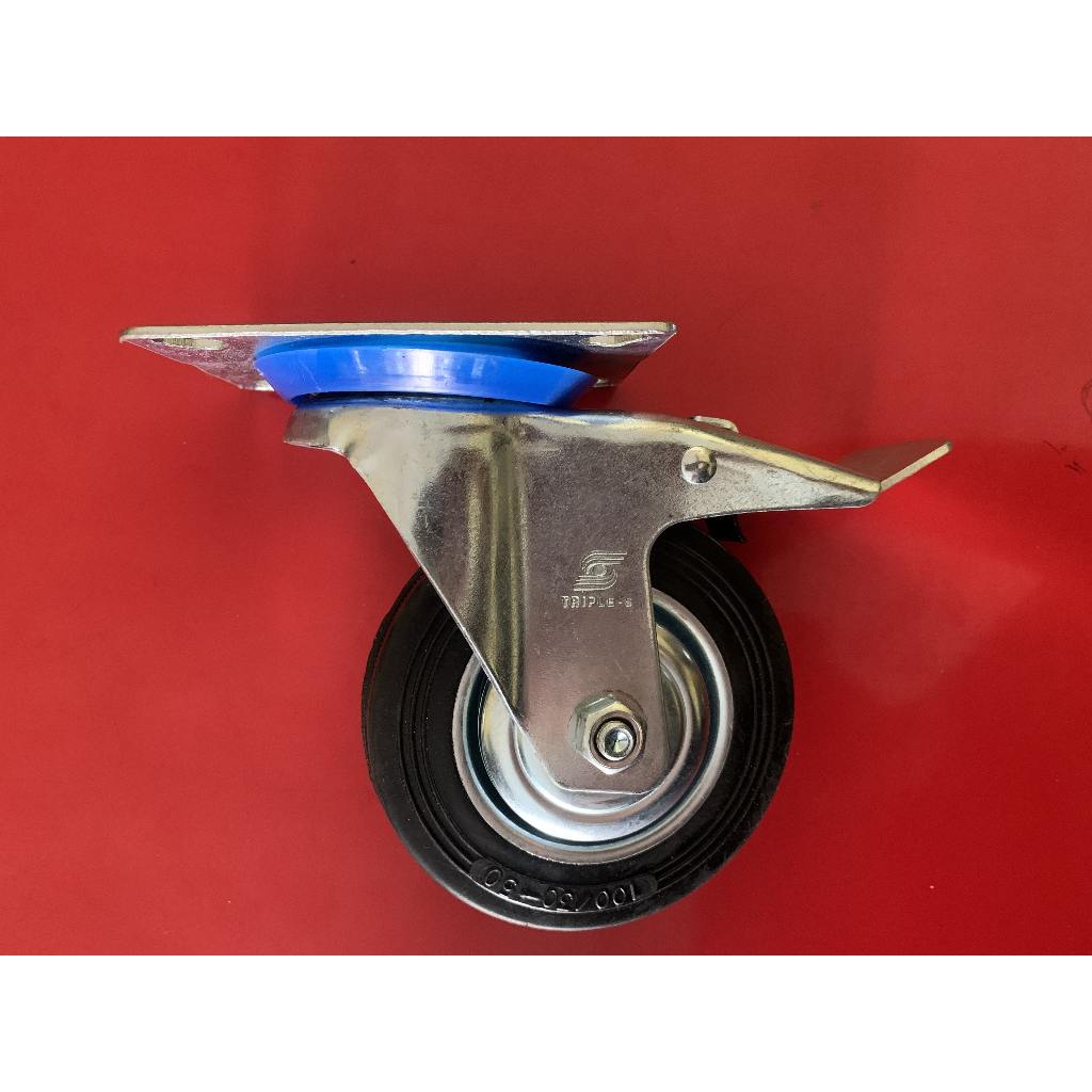 Jual Roda Karet Troli 3 inch Roda Troli 3 inch | Shopee Indonesia