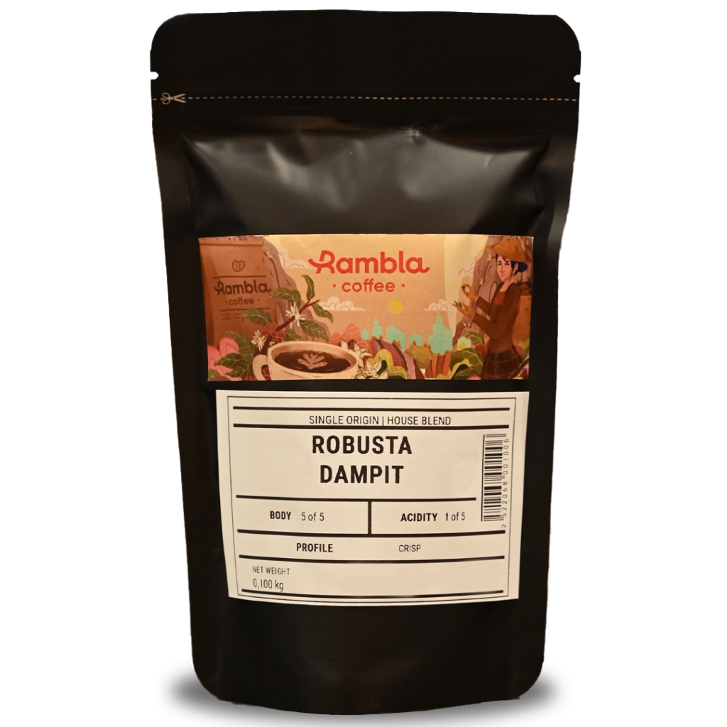 Jual Rambla Coffee - Kopi Robusta Dampit Single Origin 100 Gr | Shopee ...