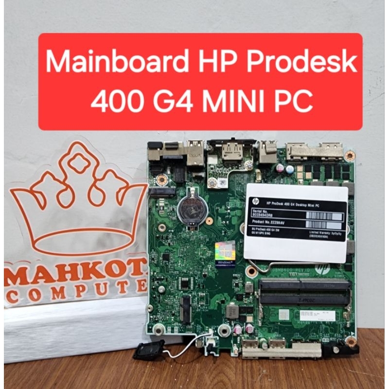 Jual Mainboard MINI PC HP ProDesk 400 G4 Support Gen8 | Shopee Indonesia