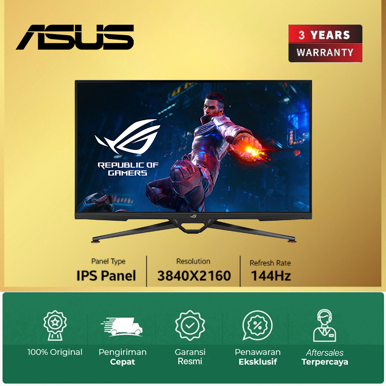 Jual Monitor LED ASUS ROG Swift PG38UQ Gaming - 4K UHD 144Hz 38" Inch ...