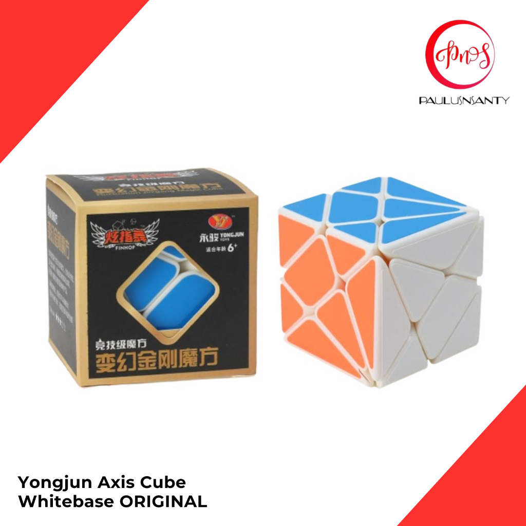 Jual Cube Puzzle Axis Yongjun New Axis Whitebase ORIGINAL | Shopee Indonesia