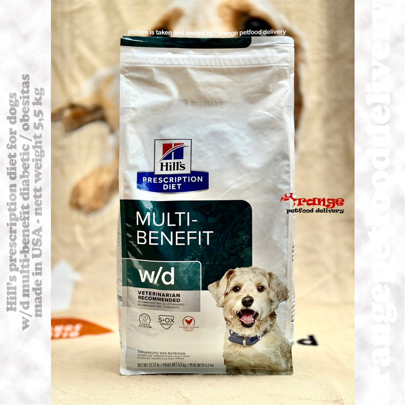 Jual Hill's Prescription Science Diet w/d 5,5 kg - wd Multi Benefit ...