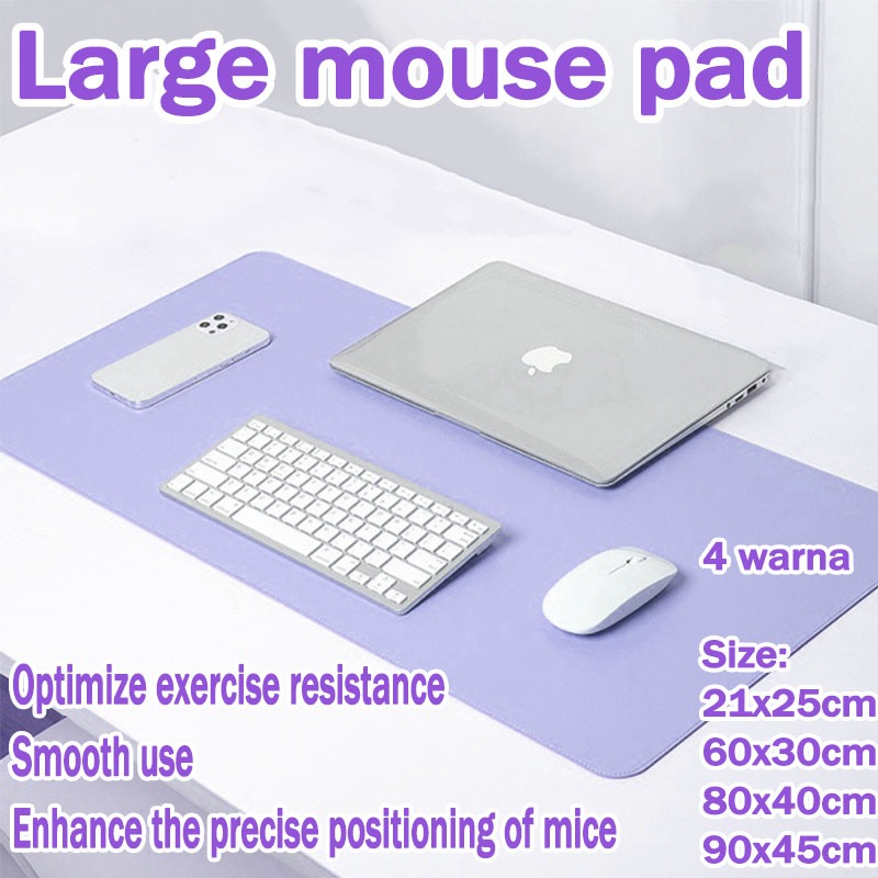 Jual Large mouse pad office desktop laptop computer keyboard mouse ...