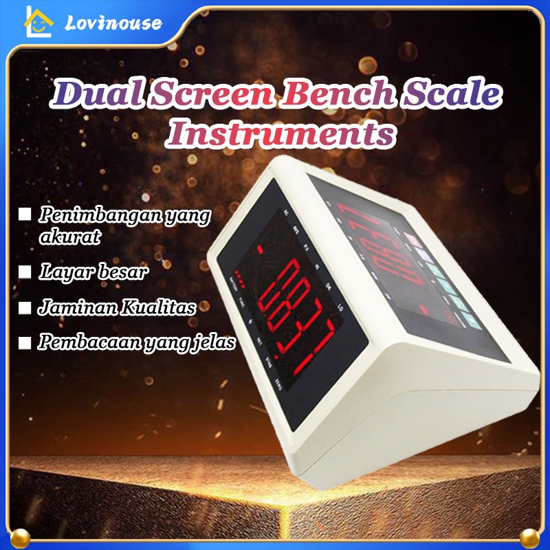 Jual Indikator Timbangan Duduk Digital Kepala Timbangan Digital A28E 2 Layar Depan Belakang ...