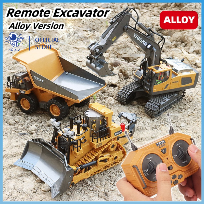 Jual NODIA Truk Sampah Ekskavator Remote Control 2.4G Kendaraan ...