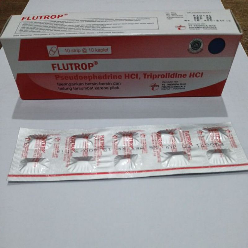 Jual FLUTROP STRIP 10 TABLET - Meringankan bersin-bersin dan hidung ...