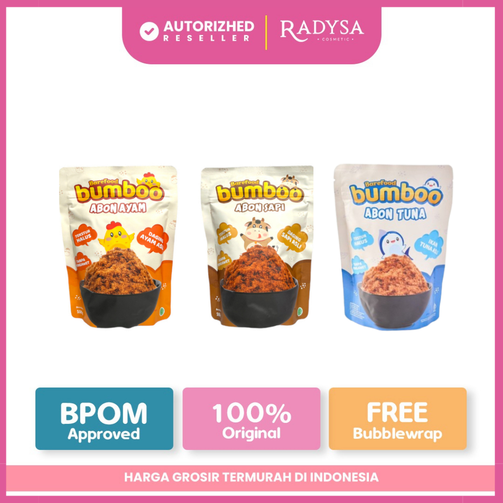 Jual 𝐑𝐀𝐃𝐘𝐒𝐀 - BUMBOO Abon Asli - Tekstur Lembut MPASI Si Kecil - Sumber ...