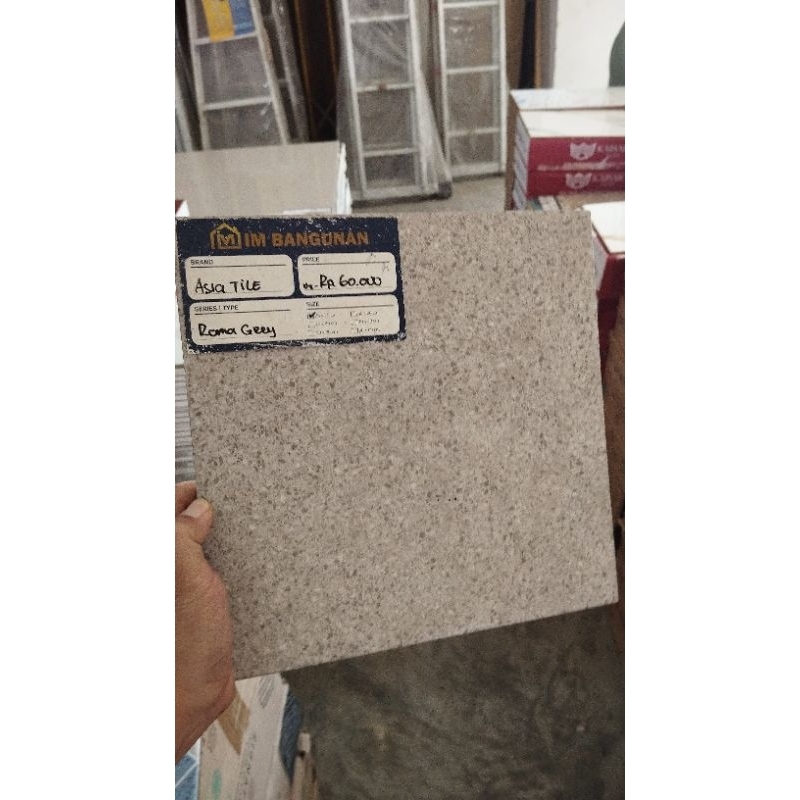 Jual Keramik Mulia 25x25 - Roma Grey | Shopee Indonesia