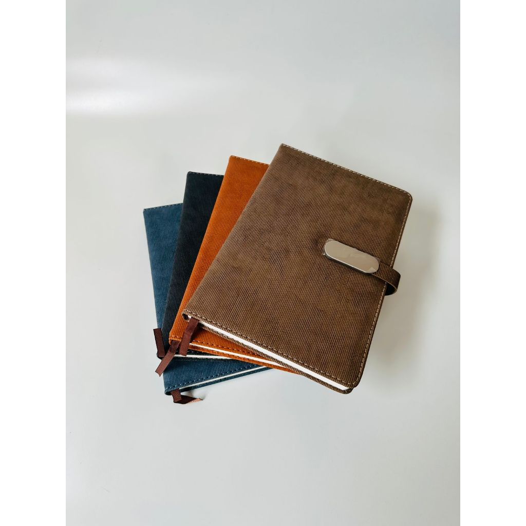 Jual Buku Agenda Note Book Cover Bahan Kulit Empuk Jurnal Garis A5 ...