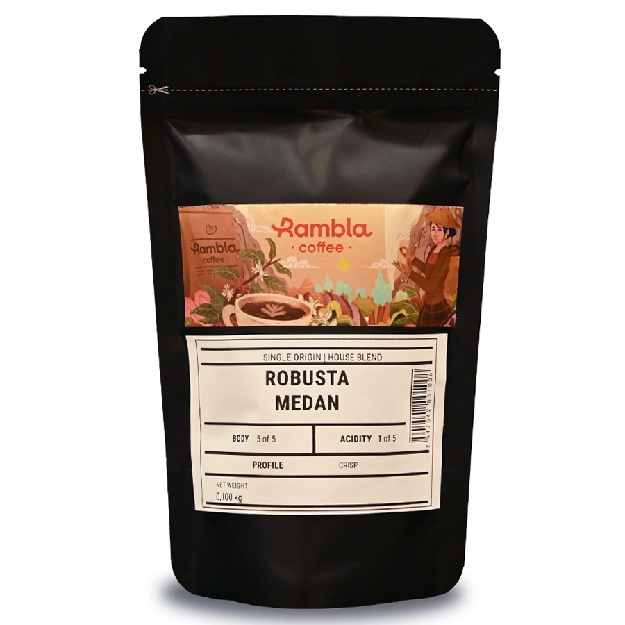 Jual Rambla Coffee - Kopi Robusta Medan Single Origin 100 Gr | Shopee ...