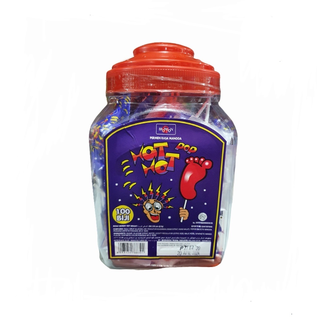 Jual Toples Hot Hot Pop Permen Kaki isi 100 Pcs | Shopee Indonesia