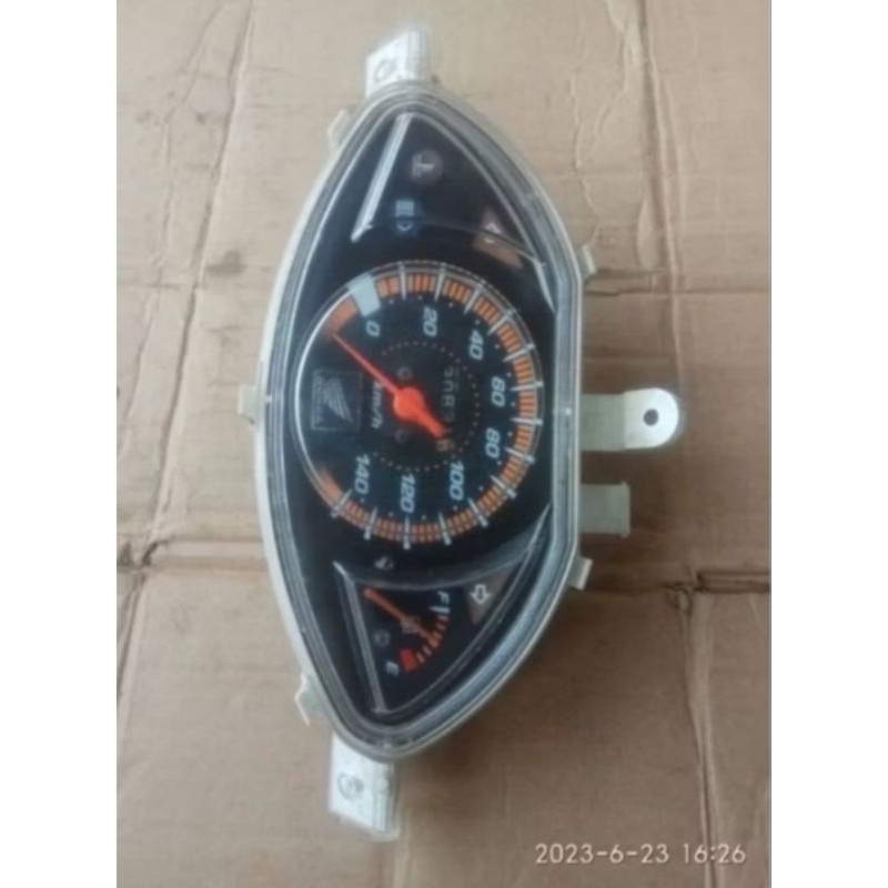 Jual spedometer honda vario 110 karbu vario lama/old original lepasan ...