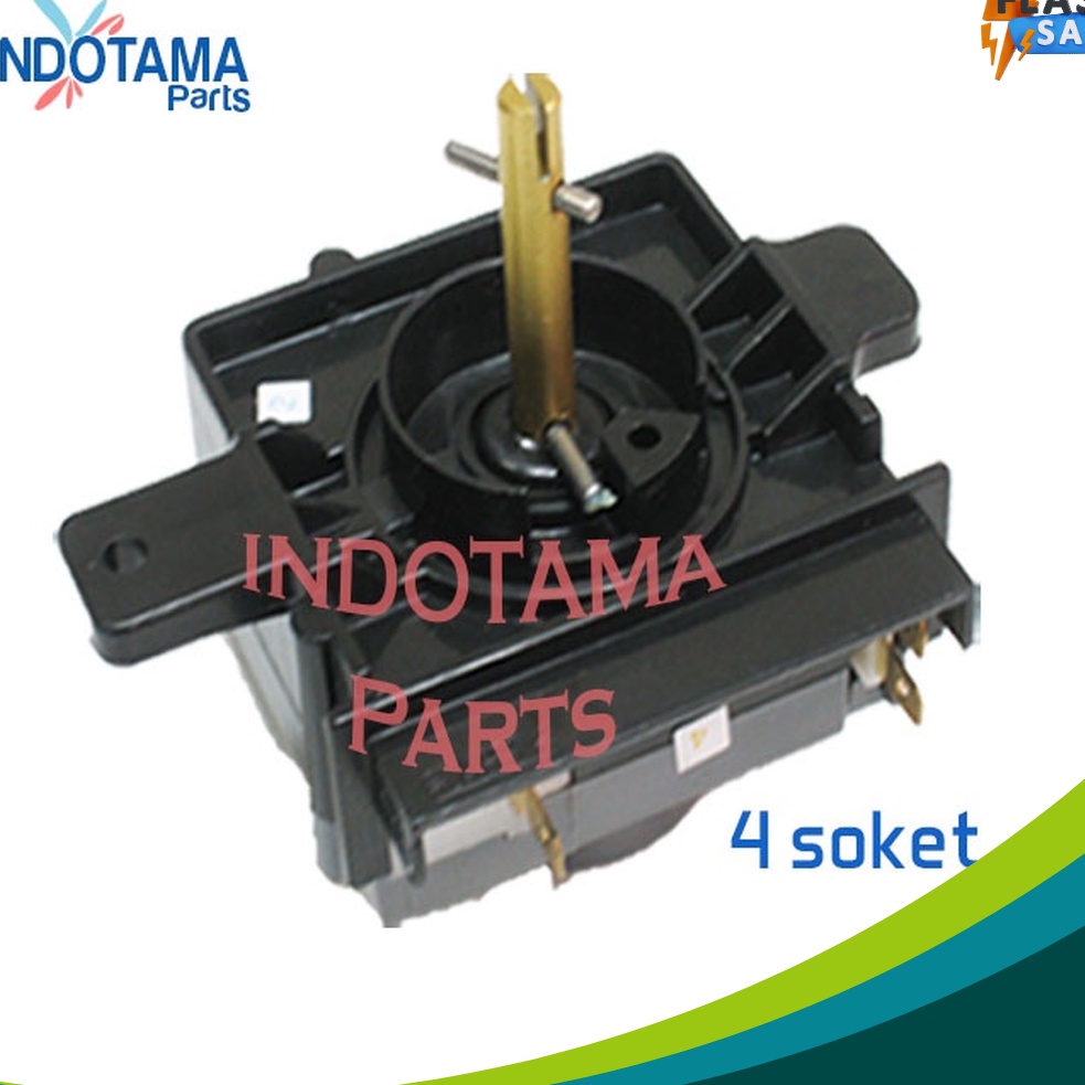 Jual TREND AWAL TAHUN TIMER Mesin cuci Socket 4 Pin As Kuping Panjang ...