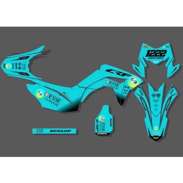 Jual Desain decal crf ese ceng (esse change) tebal | Shopee Indonesia