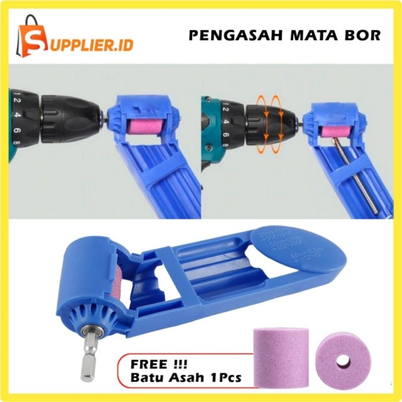 Jual Alat Asah Mata Bor Pengasah Mata Bor Corundum Wheel Bit Sharpener Titanium Drill | Shopee ...