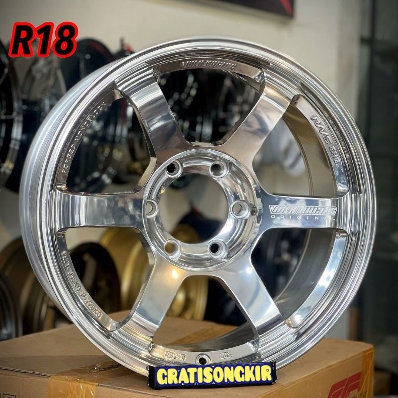 Jual velg racing mobil 18 TE37 FLOW FORMING velg racing mobil r18 velg racing Pajero Fortuner ...