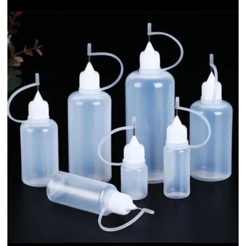 Jual BYL 1pc Glue applicator bottle botol lem quilling scrapbook kertas ...