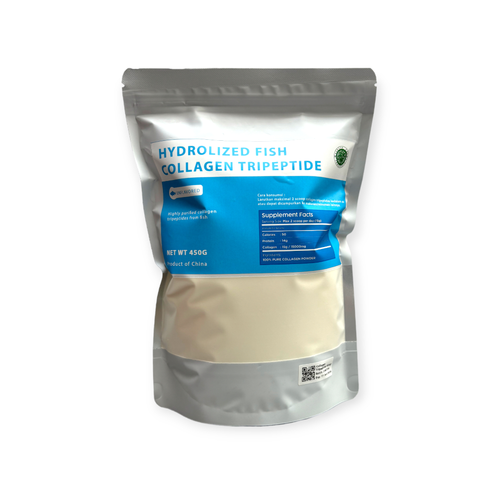 Jual Fish Marine Collagen Tripeptide / Collagen Ikan FREE SCOOP ...