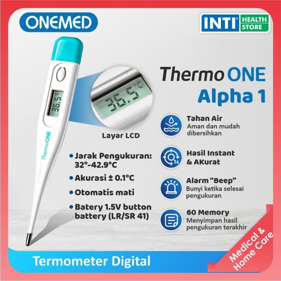 Jual Onemed | Thermometer ThermoOne Alpha 1G | Thermometer Ketiak ...