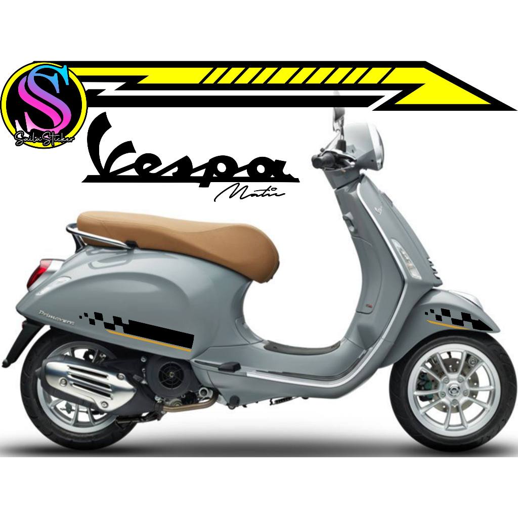 Jual 381/STICKER CUTTING/STICKER/SETIKER/STRIPING MOTOR/STRIPING VESPA ...