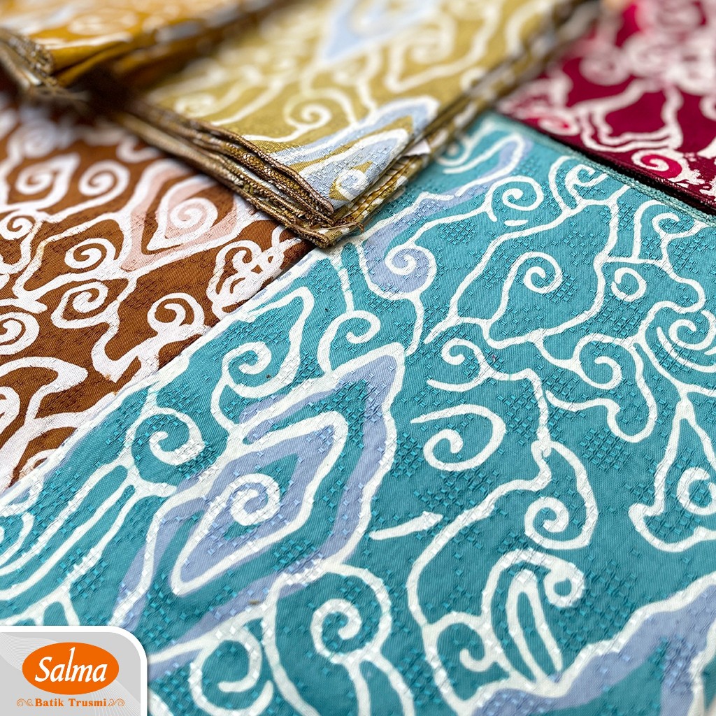 Jual BATIK SALMA Syal Scarf Slayer Batik Mega Mendung Bahan Dobby ...