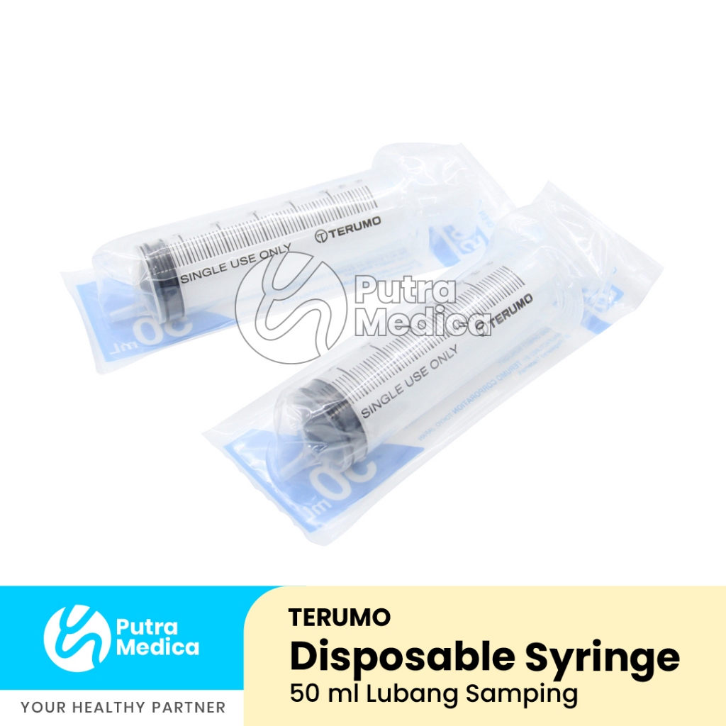 Jual Terumo Spuit 50ml [Lubang Samping] / Syringe | Shopee Indonesia