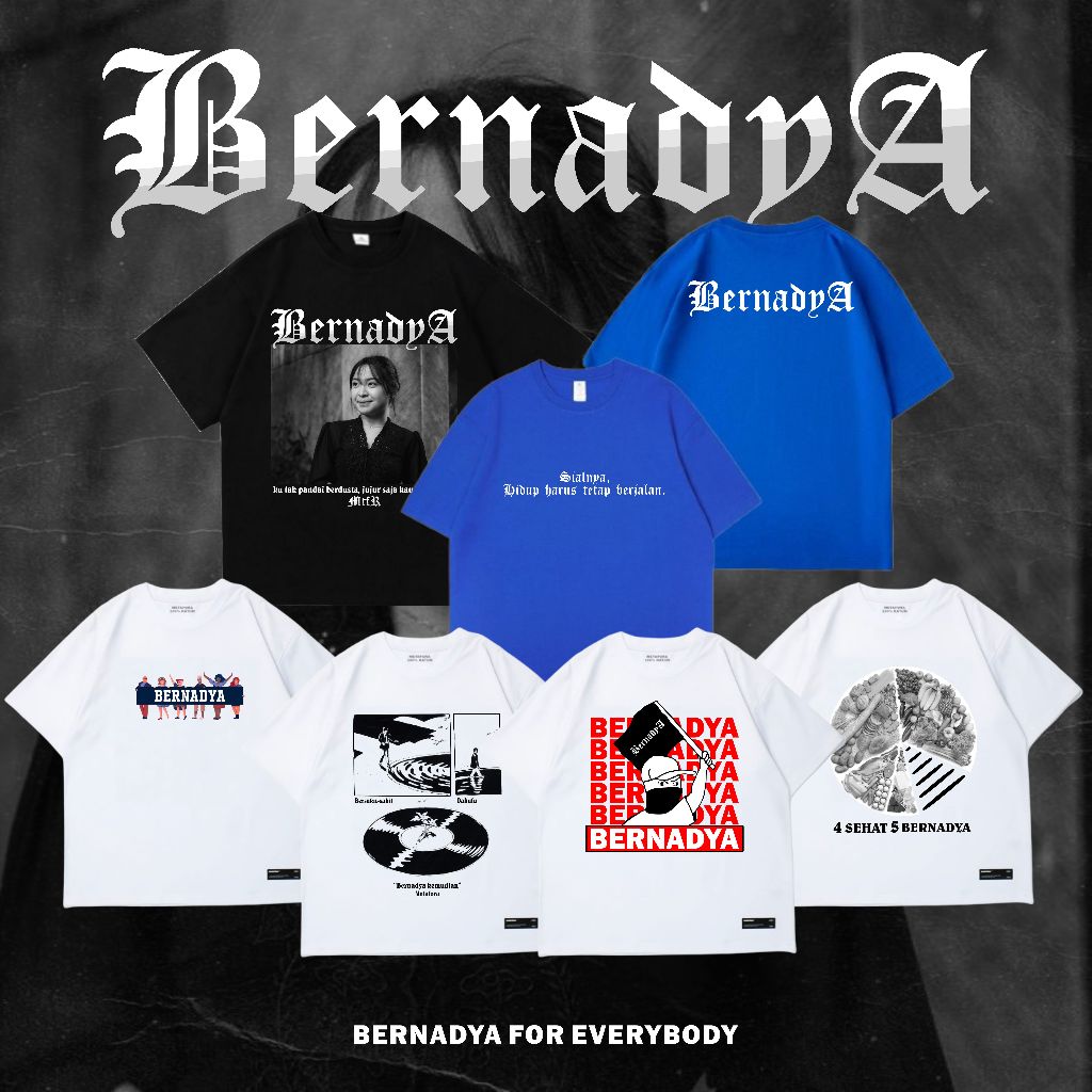 Jual Metafora Tshirt Bernadya Vintage Kaos lengan pendek Unisex ...