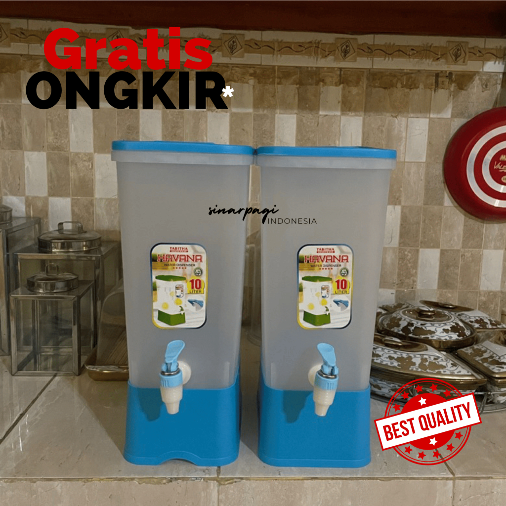 Jual Dispenser Air Keran 10 Liter Plastik Besar Kapasitas 16 Liter ...