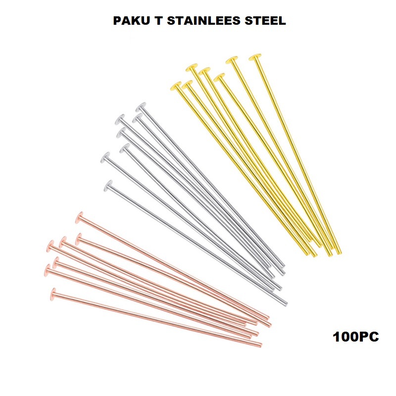 Jual Paku T/Headpin Bahan Stainless Ukuran 1.6-7.0cm Harga/100Pc ...