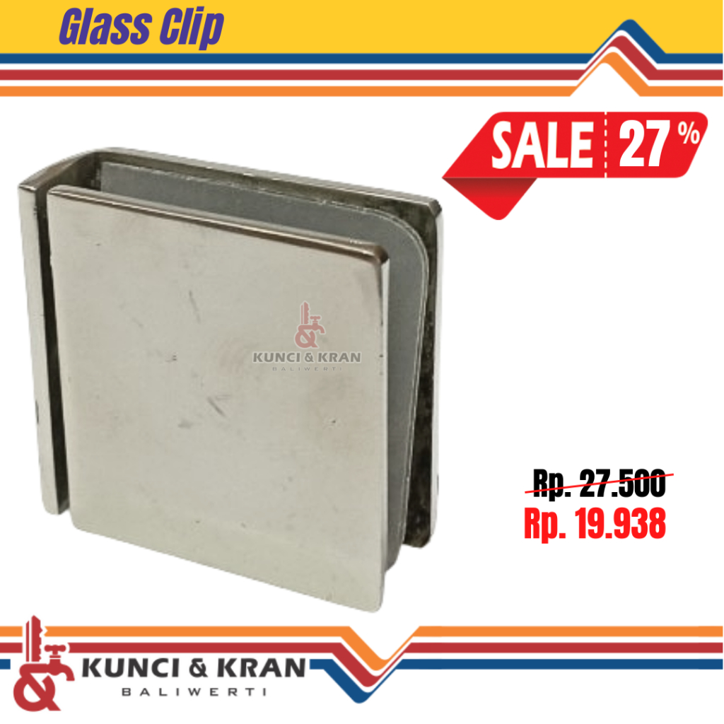Jual Penjepit Kaca GCP U PSS jepit kaca stainless steel glass clip ...