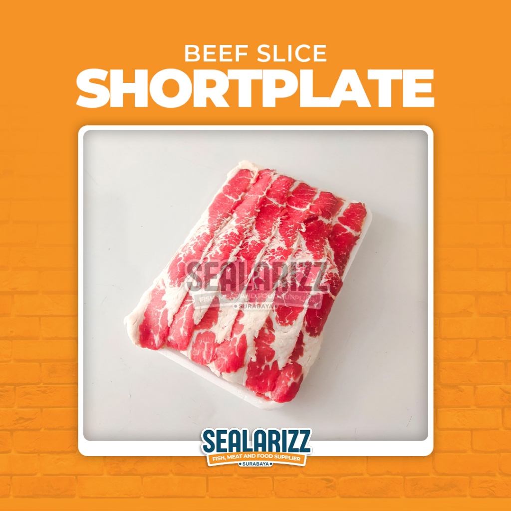 Jual Shortplate Beef Slice / AUS / US / Brisket Beef Slice / Daging ...