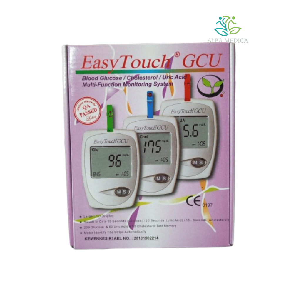 Jual EASY TOUCH GCU 3IN1/ET ALAT/ALAT CEK GULA DARAH CHOLESTROL ASAM ...