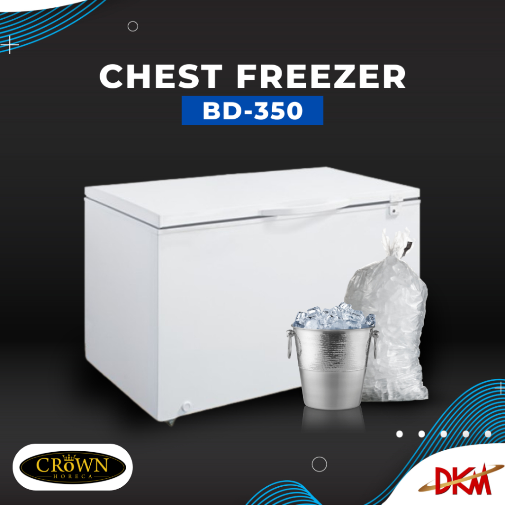 Jual Chest Freezer Crown Horeca BD-350 | Shopee Indonesia