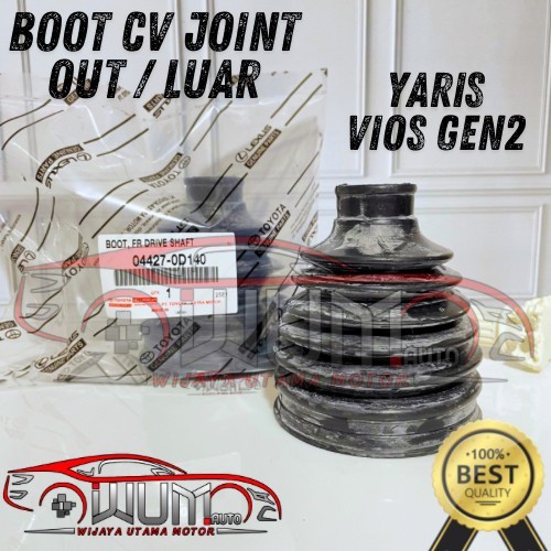 Jual BOOT CV JOINT KARET BOOT AS RODA DEPAN YARIS NEW VIOS | Shopee Indonesia