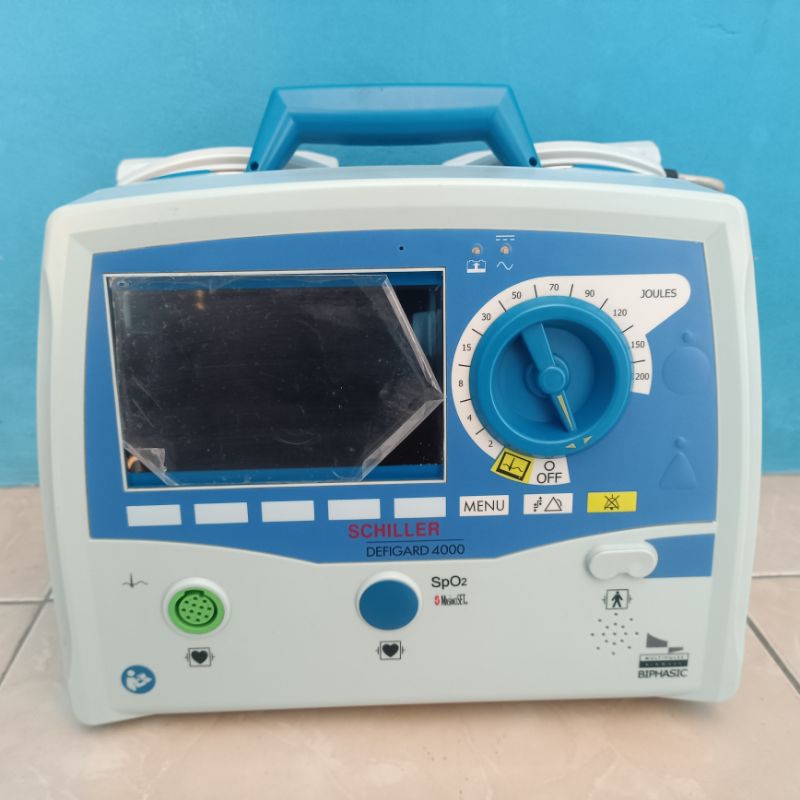 Jual Defibrillator Schiller Defigard 4000 Second Normal Murah | Shopee ...