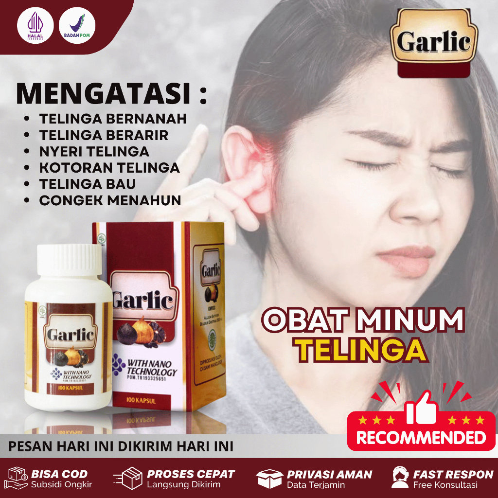 Jual Obat Minum untuk Telinga Bernanah dan Bau Congek Menahun Dewasa ...