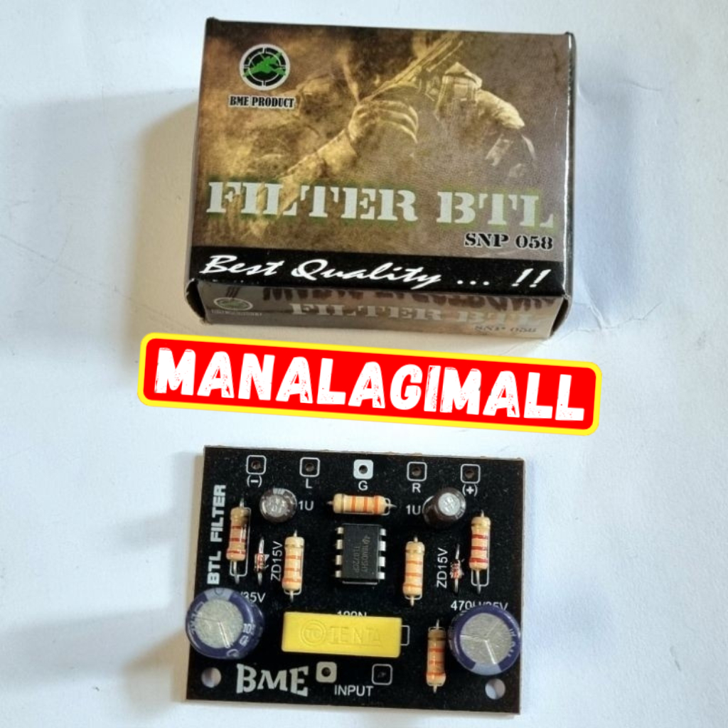 Jual Kit Filter BTL / Filter BTL Pembalik fasa BTL By BME / KIT FILTER ...