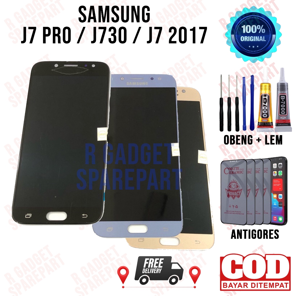 Jual Lcd Samsung J7 Pro / J730 / J7 2017 Original Lcd Touchscreen ...