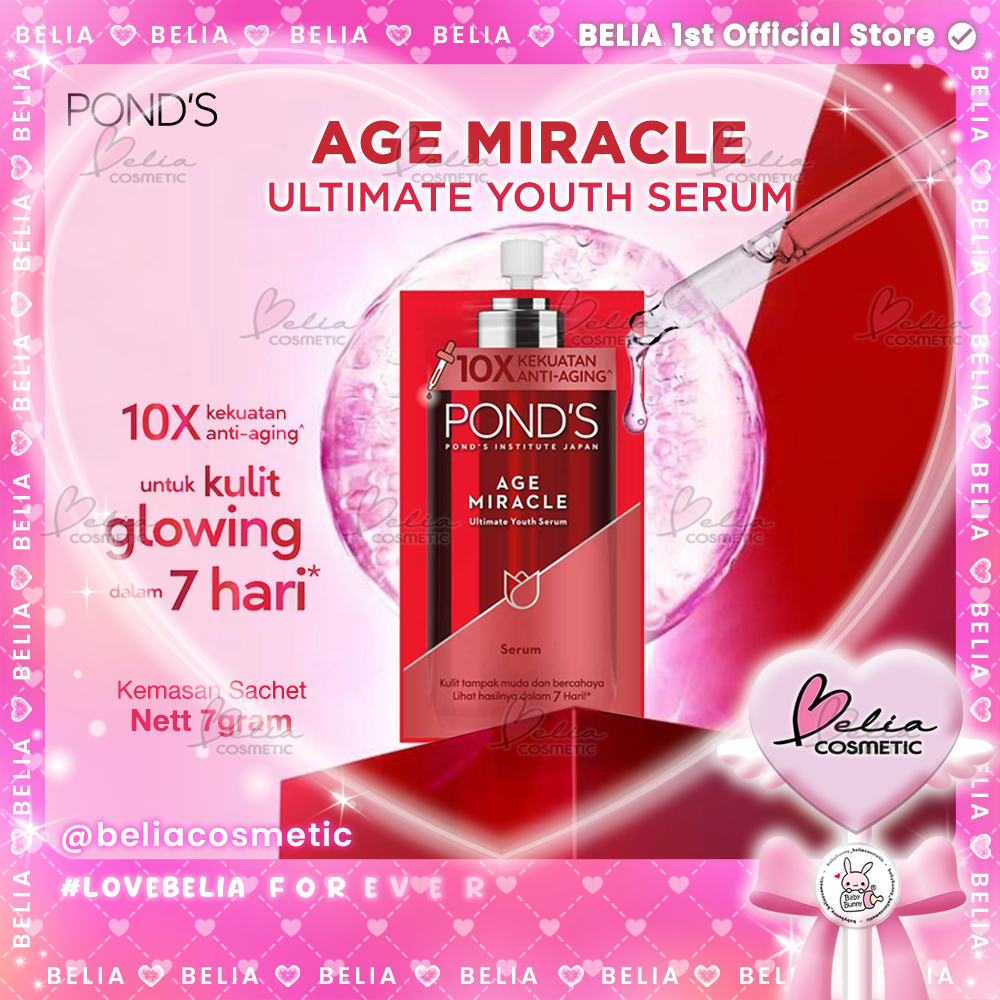 Jual BELIA POND'S Age Miracle Ultimate Youth Serum Sachet 7g | Serum ...