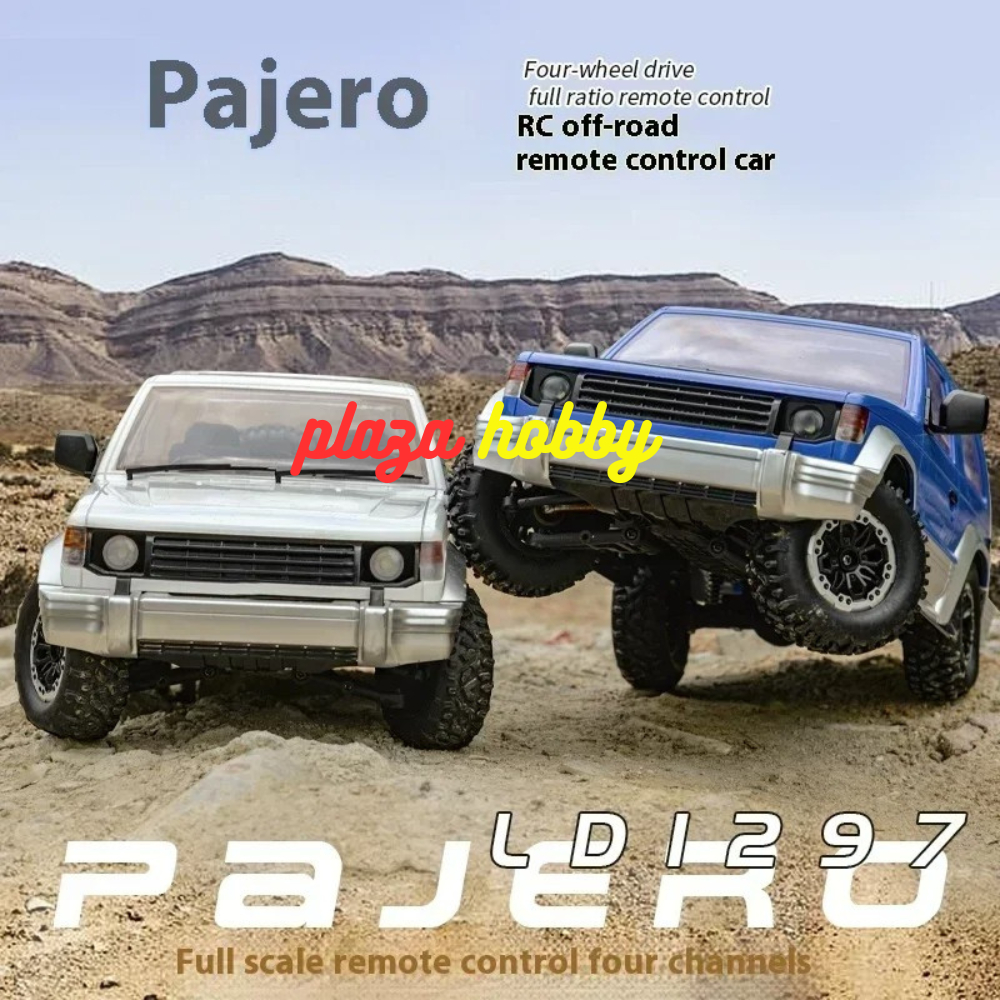 Jual LDRC 1297 PAJERO rc car full propo RTR 4WD 2.4ghz crawler off road ...